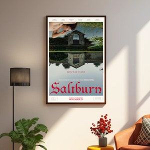 Saltburn Movie Poster, Saltburn 2023 Classic Movie Poster, Vintage ...