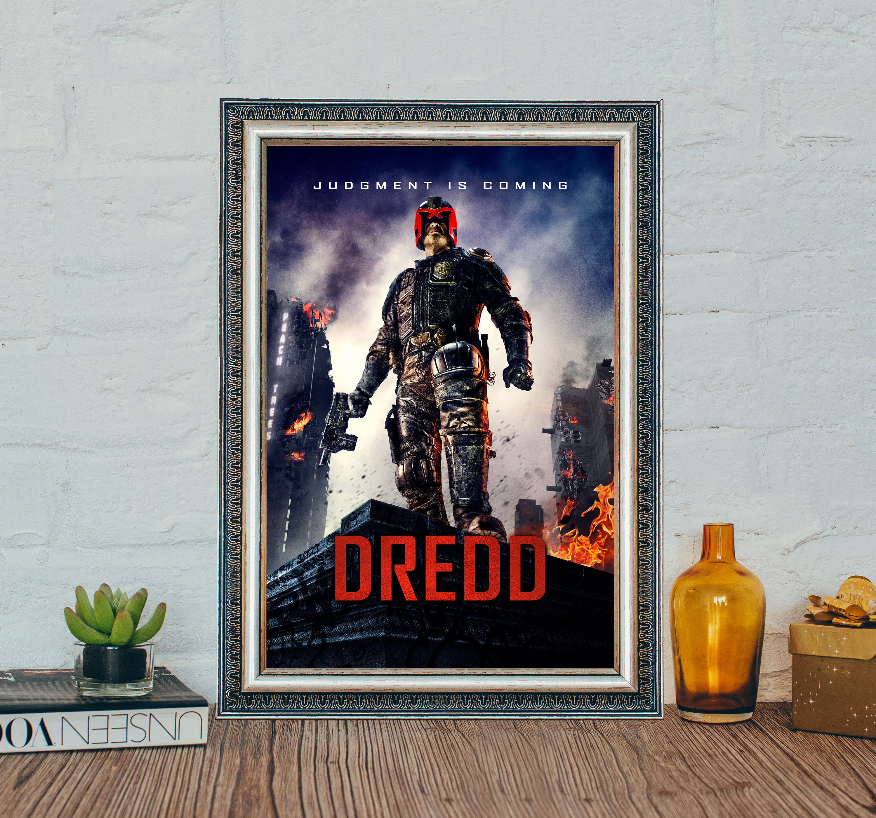 Dredd Movie Poster Dredd 2012 Classic Movie Poster Vintage - Etsy