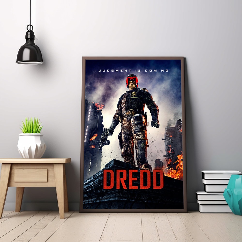 Dredd Movie Poster Dredd 2012 Classic Movie Poster Vintage - Etsy