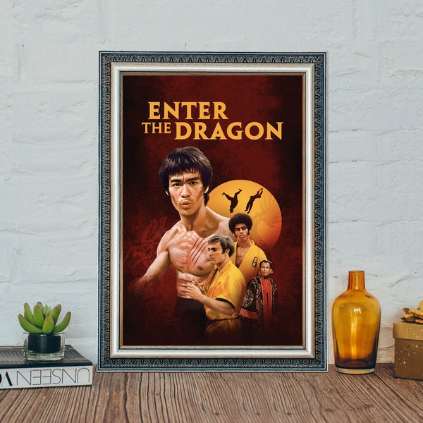 Vintage Enter Poster - Etsy