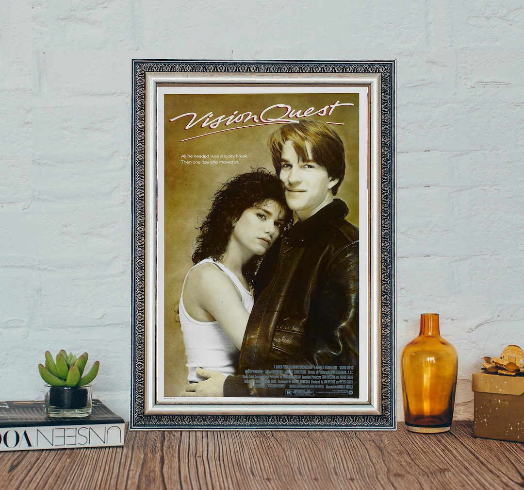 Vision Quest Movie Poster: Matthew Modine Linda Fiorentino Ronny Cox ...