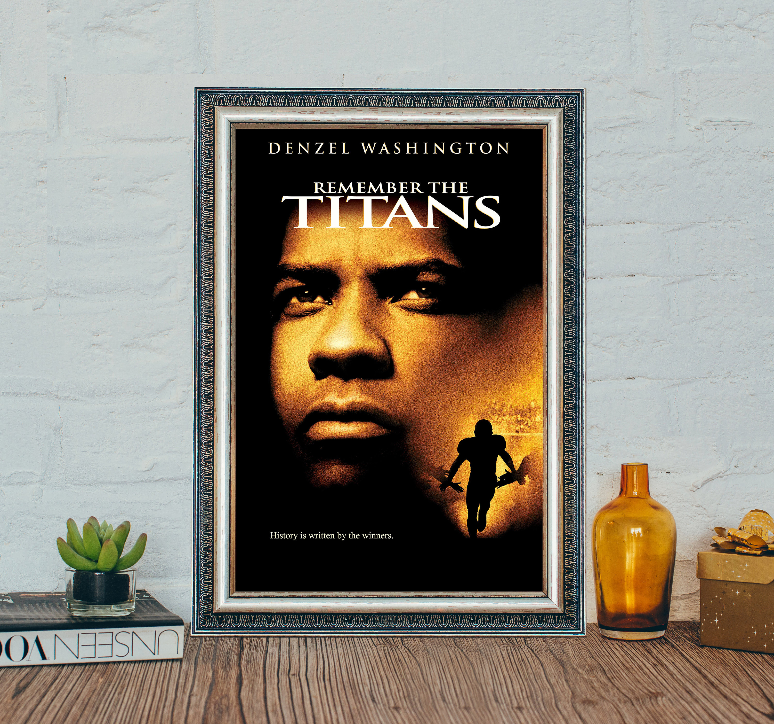 Remember The Titans Poster Remember The Titans, 2000, New/Sealed (Walt