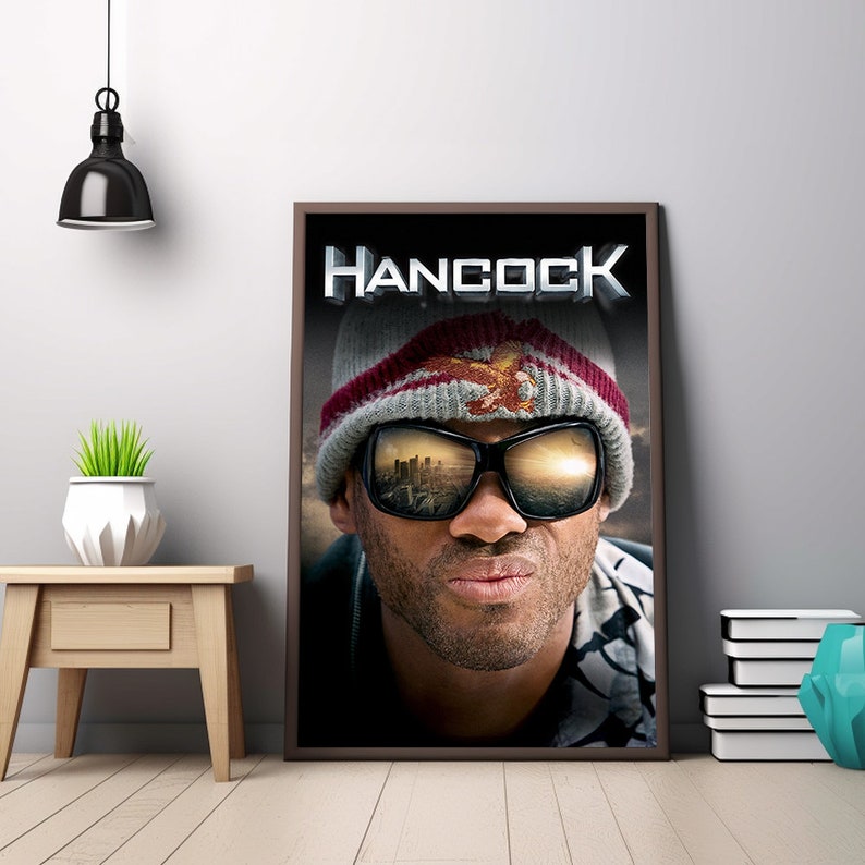 Hancock Movie Poster Hancock 2008 Classic Movie Poster - Etsy
