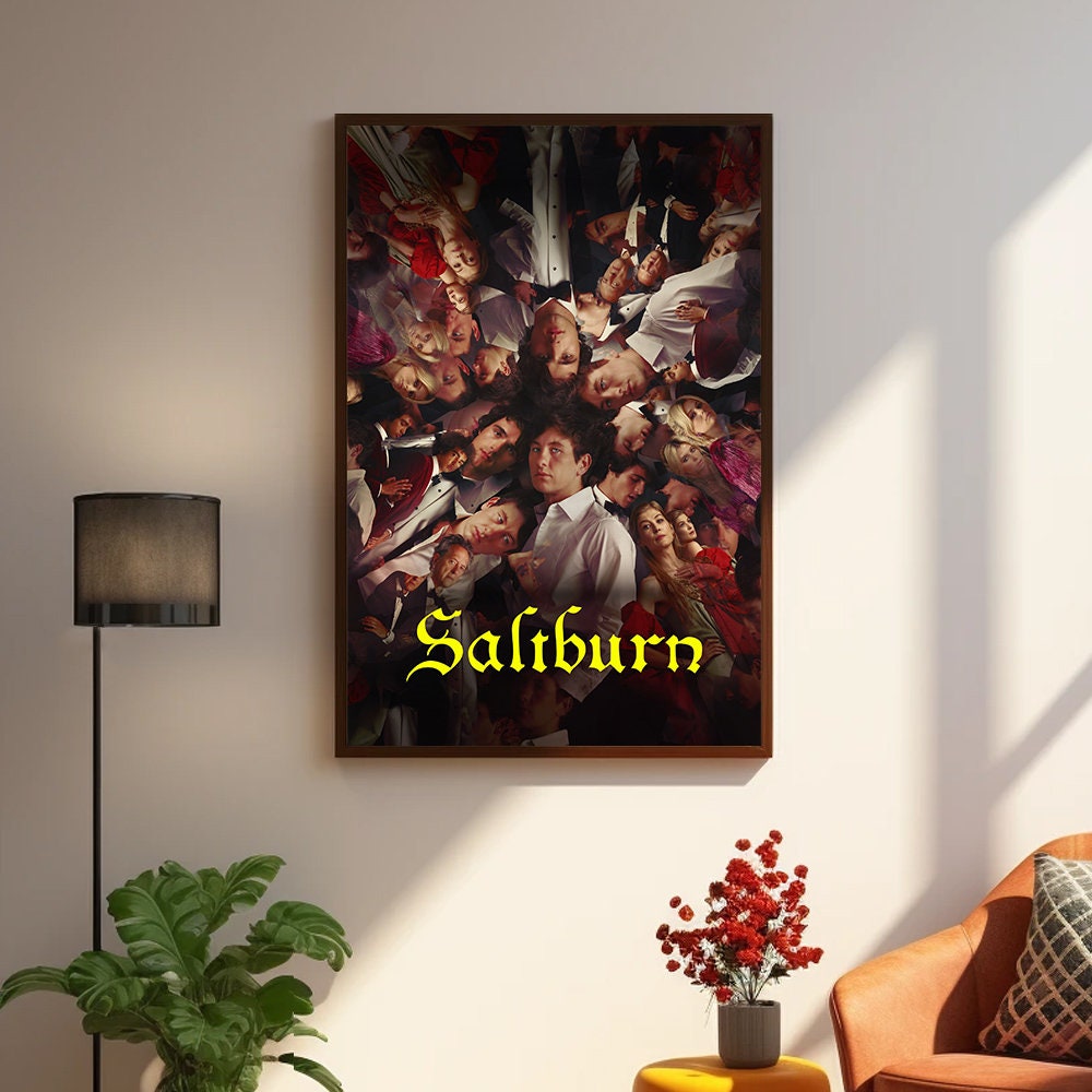 Saltburn Movie Poster, Saltburn 2023 Classic Movie Poster sold by ...