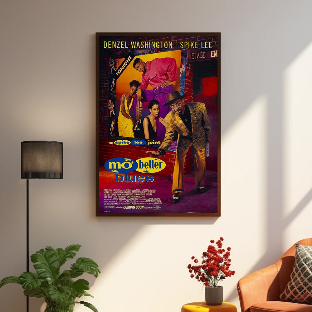Mo' Better Blues Movie Poster Mo' Better Blues 1990 - Etsy