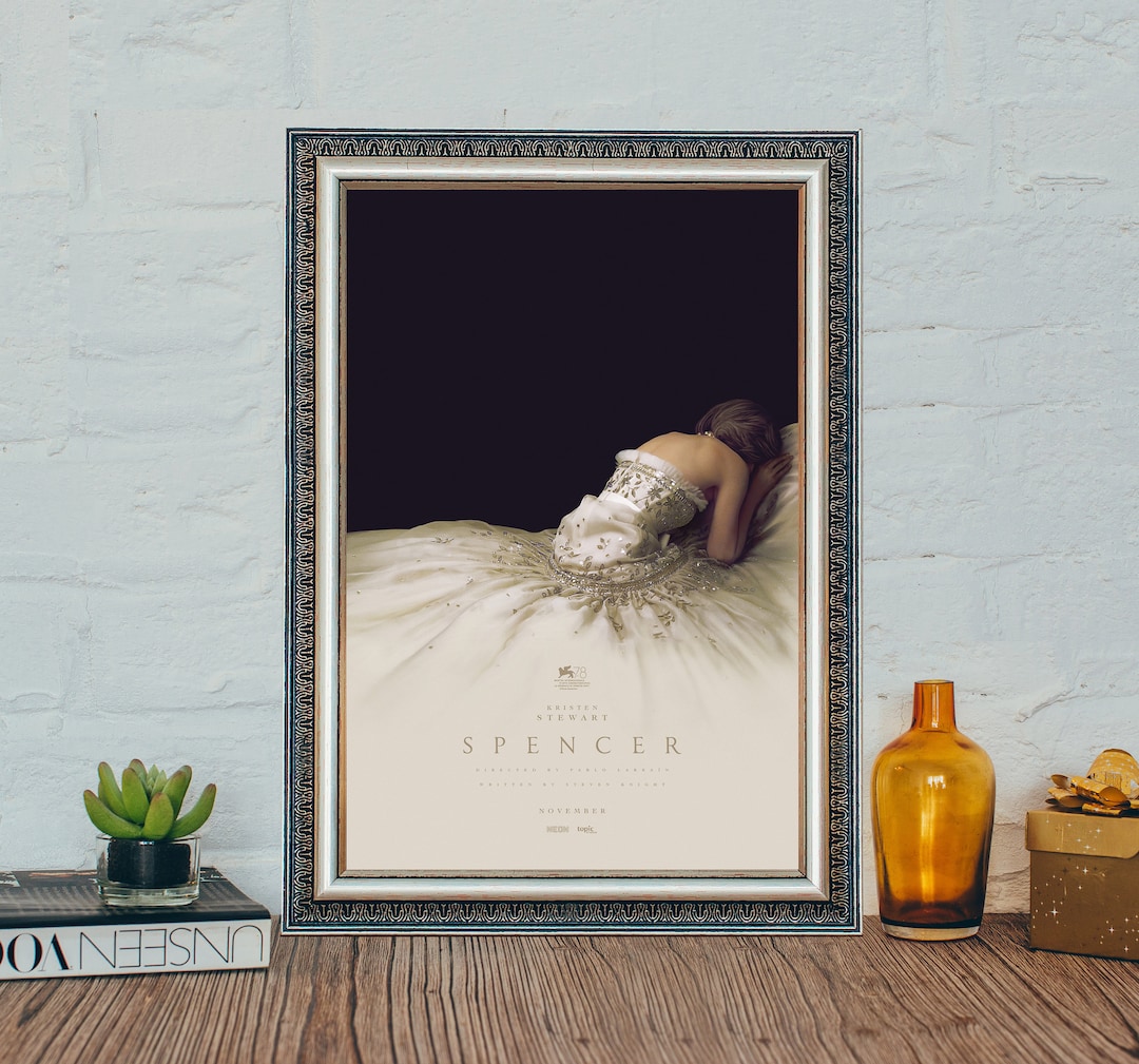 Spencer (2021) Movie Poster, Kristen Stewart Classic Movie Poster ...