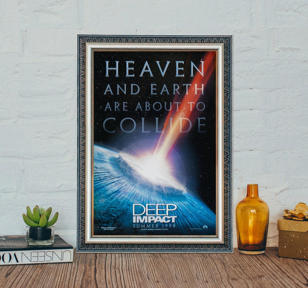 Deep Impact Movie Poster, Deep Impact 1998 Movie Poster, High Quality ...