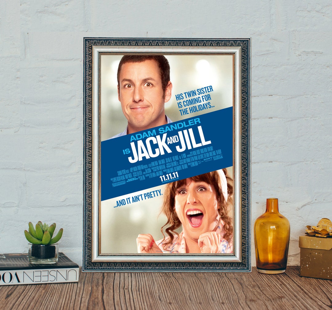 Jack and Jill Movie Poster, Jack and Jill Classic Movies Vintage Canvas ...
