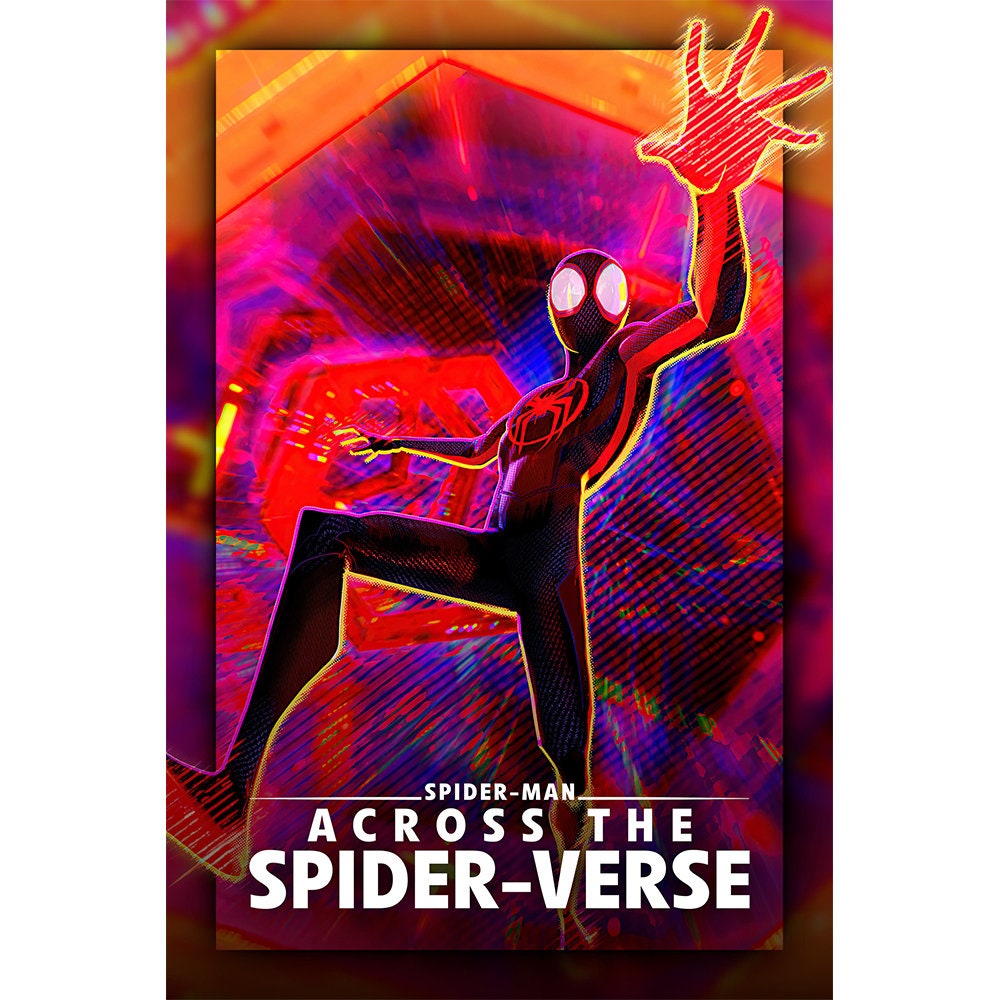 Spider-man: Across the Spider-verse Movie Poster Spider-man - Etsy