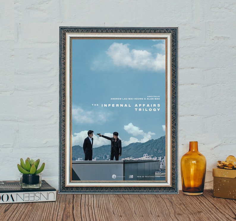 Infernal Affairs Movie Poster: Classic Vintage Canvas Art - Etsy
