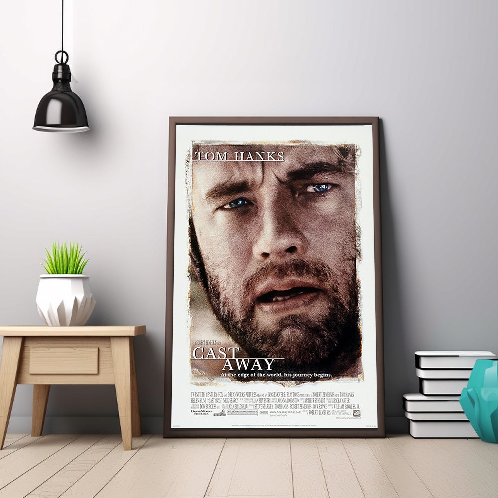 Cast Away 2000 Movie Poster Classic Vintage Movie Poster - Etsy