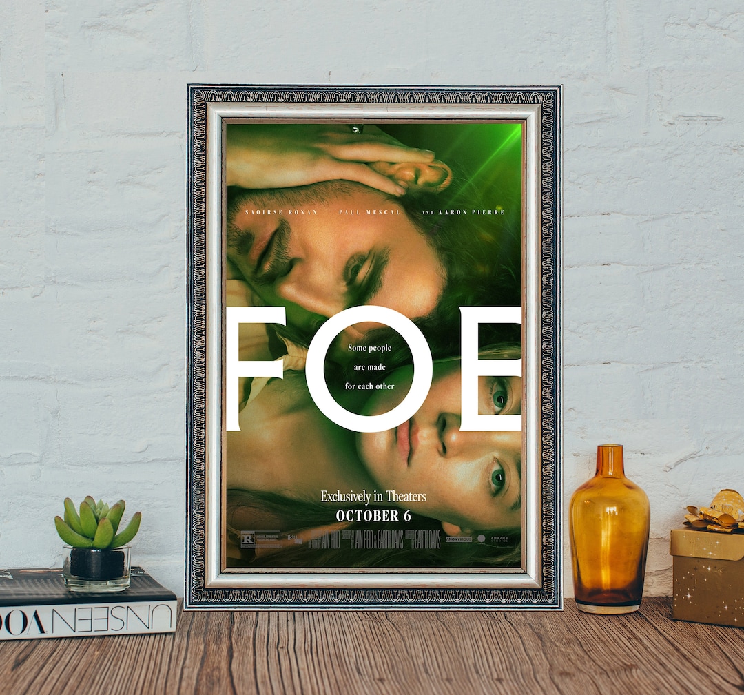 Foe Movie Poster, Foe 2023 Classic Movie Poster, Vintage Canvas Cloth ...