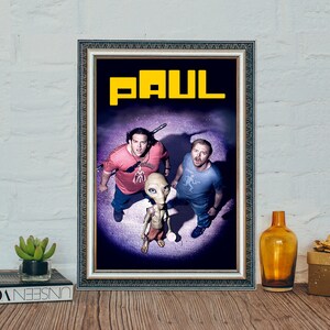 Paul Alien Movie Poster, Paul Classic Vintage Movie Poster, Classic ...