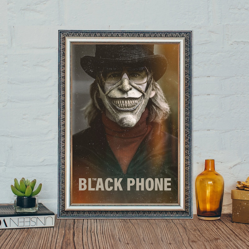 Black Phone Mask - Etsy