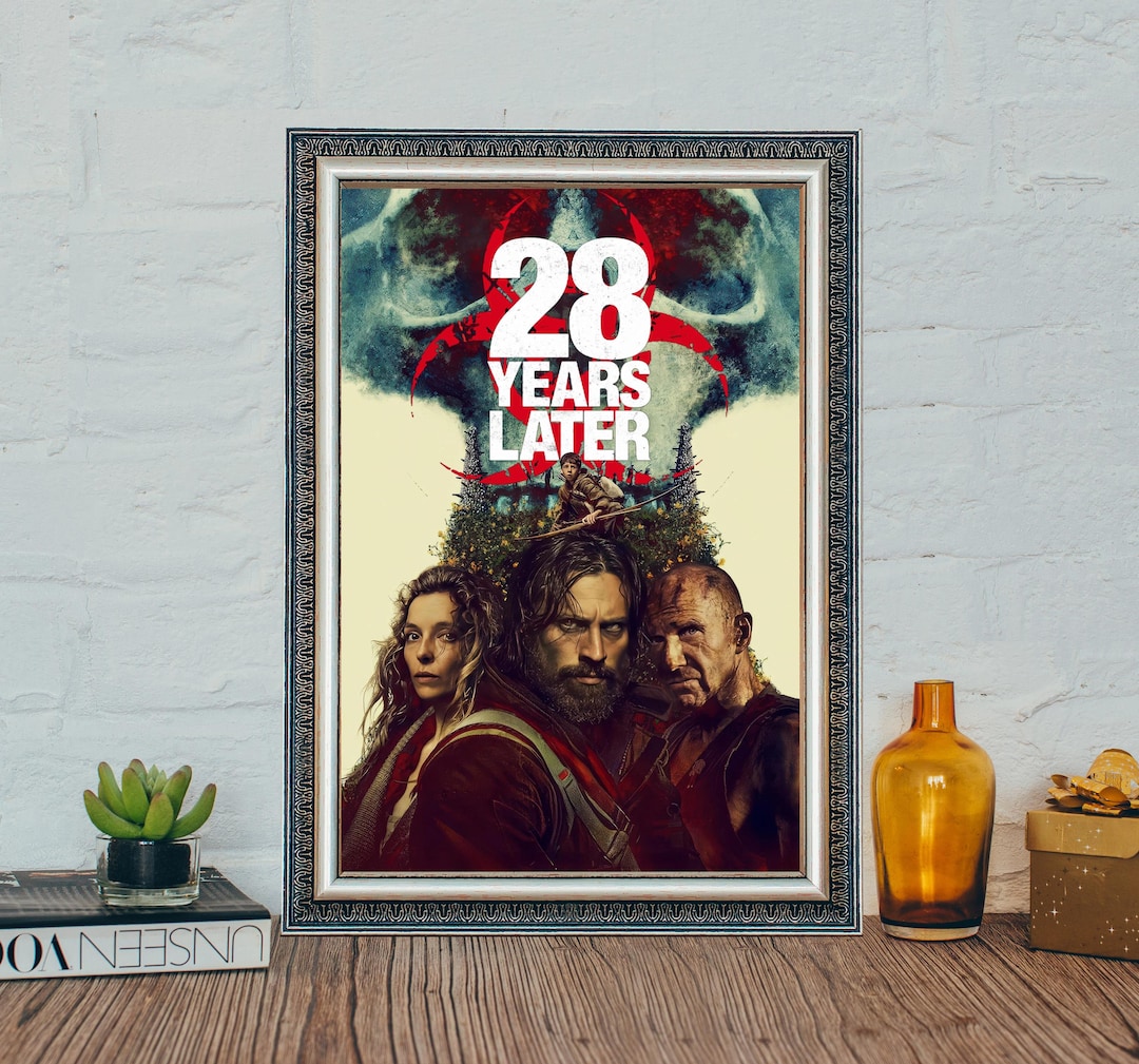 28 Years Later Movie Poster: Classic Thriller Canvas Art - Etsy