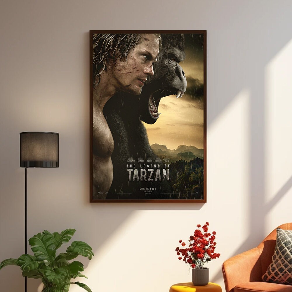 The Legend of Tarzan Movie Poster the Legend of Tarzan 2016 - Etsy