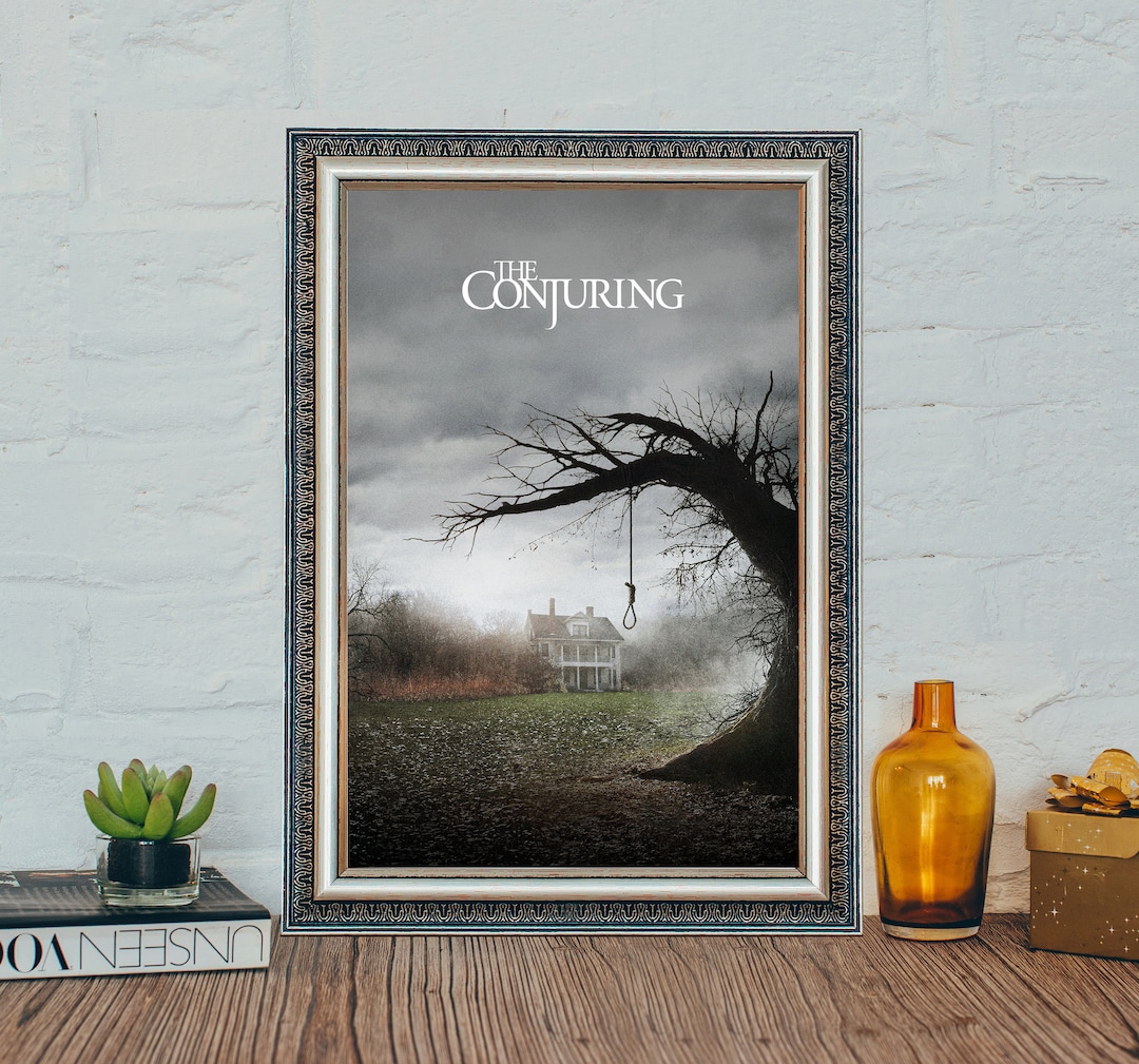 The Conjuring Movie Poster Print: Vintage Canvas Art - Etsy