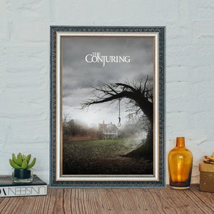 The Conjuring Movie Poster Print: Vintage Canvas Art - Etsy