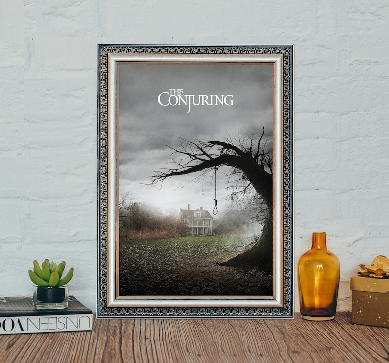 The Conjuring Movie Poster Print, Vintage Art Poster, the Conjuring ...