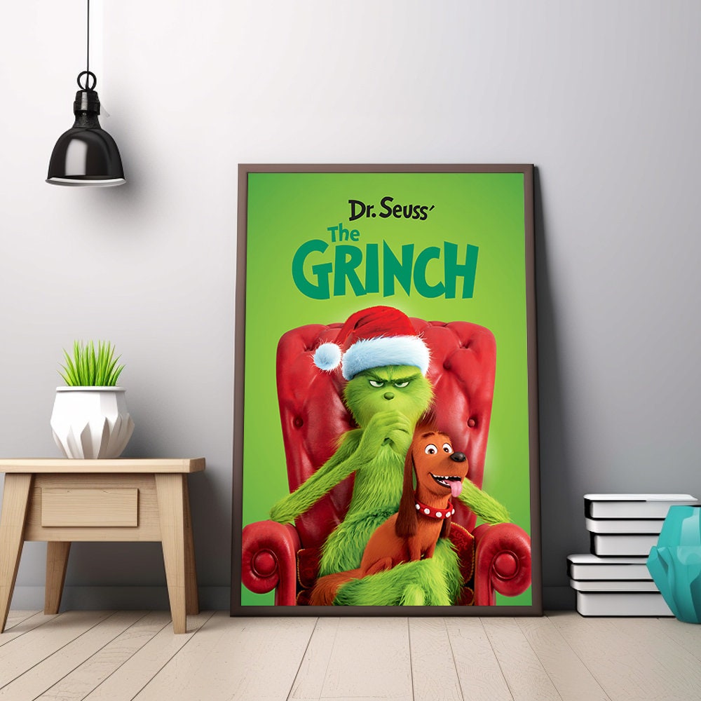 The Grinch Movie Poster the Grinch 2018 Classic Vintage - Etsy