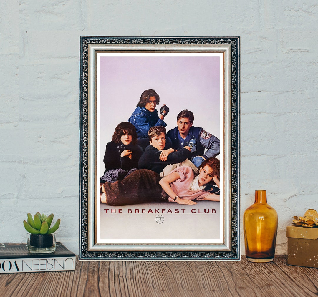 The Breakfast Club Movie Poster, the Breakfast Club Classic Vintage ...