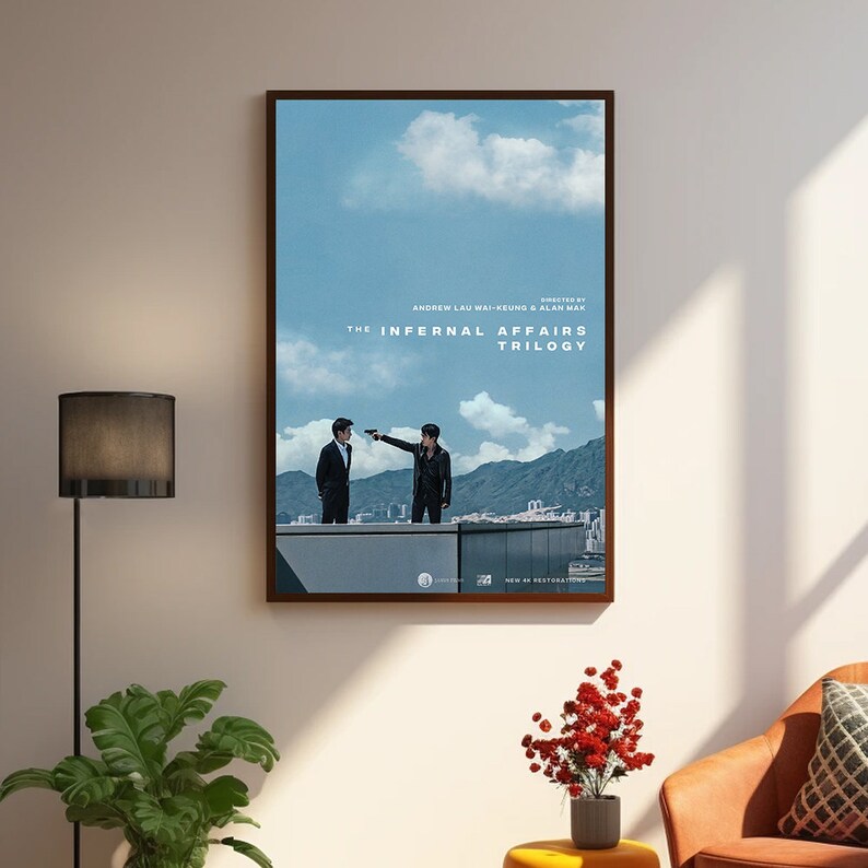 Infernal Affairs Movie Poster: Classic Vintage Canvas Art - Etsy