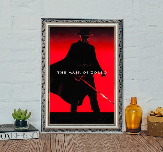 Mask Of Zorro Poster LIANGSHUANG 1998 American Swashbuckler Film The