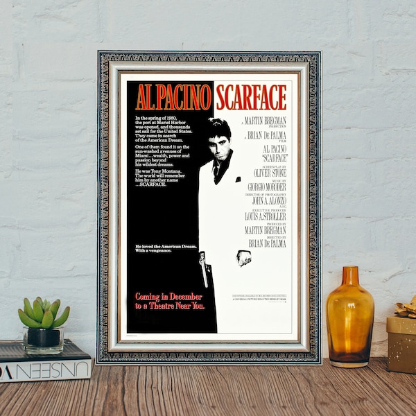 Scarface Poster - Etsy
