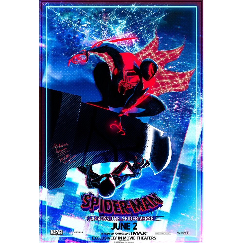 Spider-Man: Across the Spider-Verse Movie Poster, 2023 Spider-Man ...