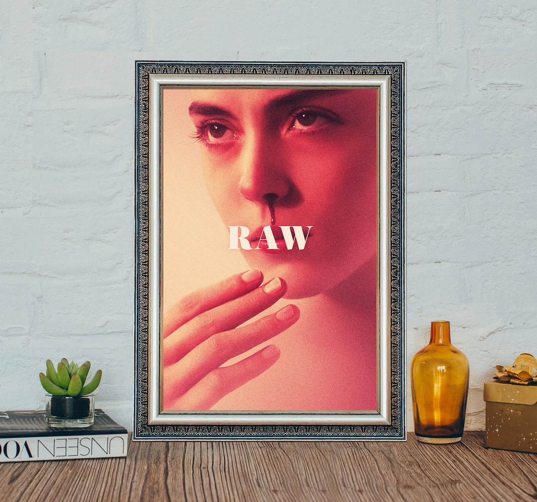 Raw (2016) Movie Poster, Raw Classic Vintage Movie Canvas Cloth Poster ...