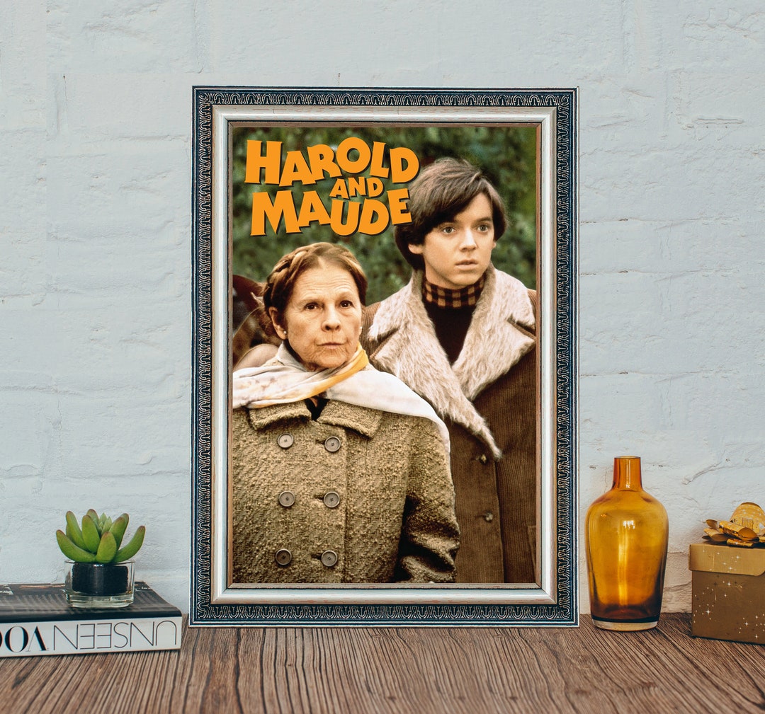 Harold and Maude 1971 Movie Poster, Harold and Maude Classic Vintage ...
