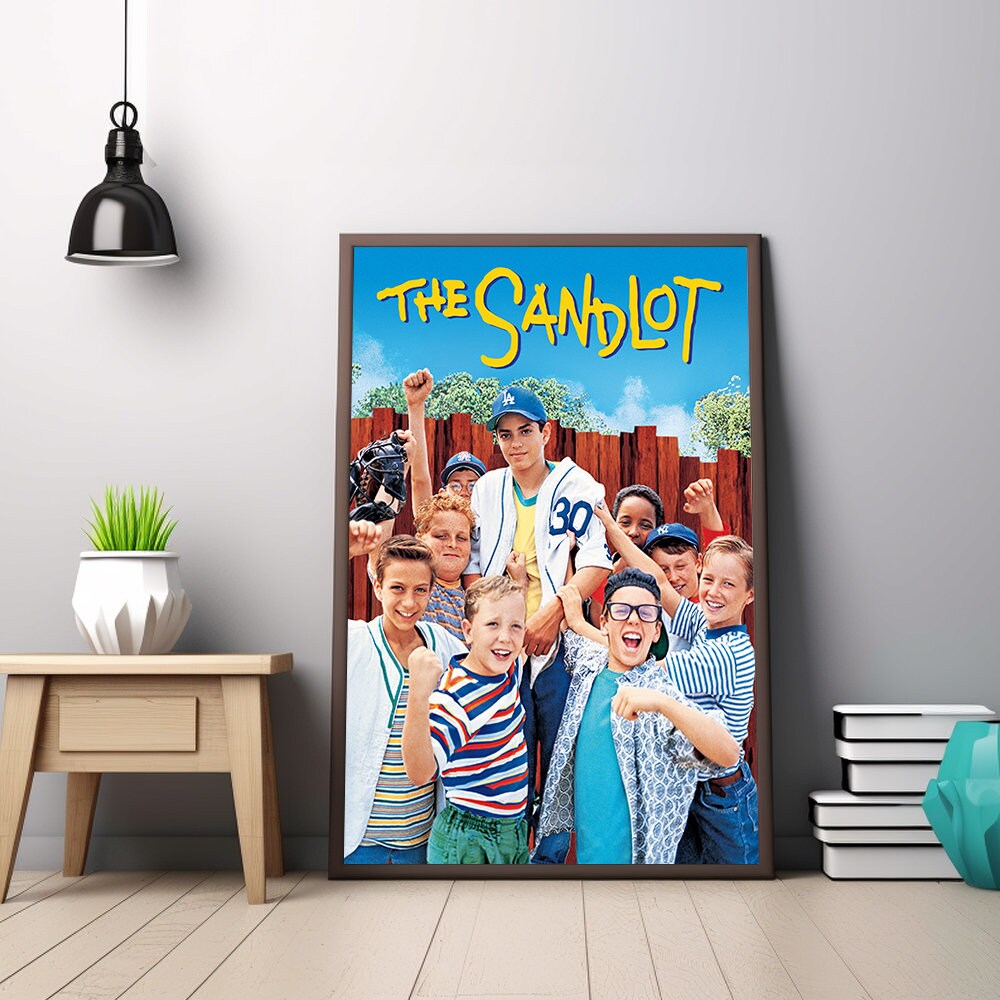 The Sandlot Movie Poster: Classic Vintage Canvas Art - Etsy