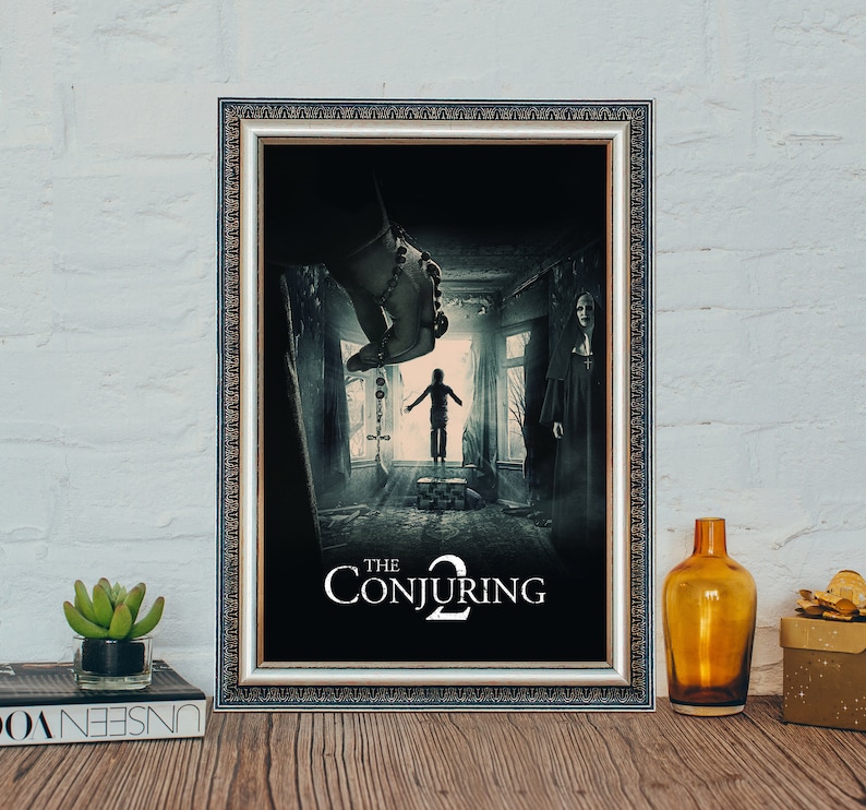 The Conjuring 2 Movie Poster: Classic Horror Canvas Art - Etsy Australia
