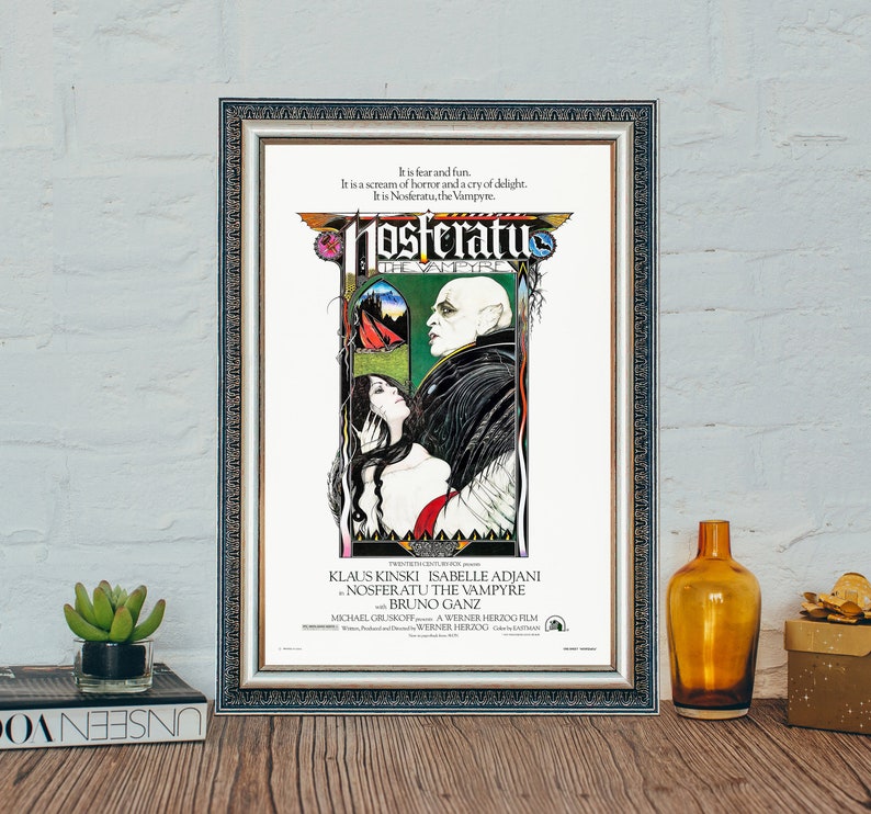 Nosferatu the Vampyre 1979 Movie Poster Nosferatu the - Etsy