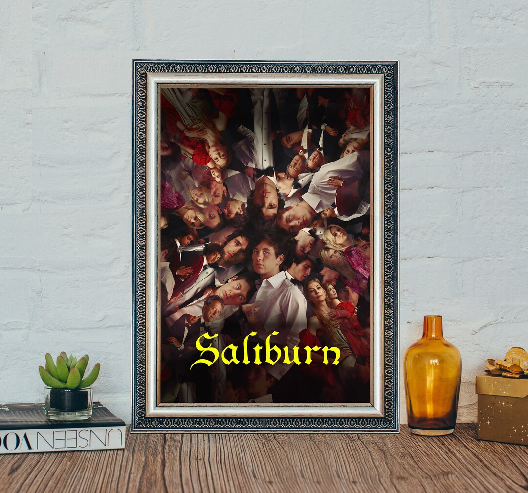 Saltburn (2023) Movie Poster, Classic Vintage Movie Poster, Saltburn ...