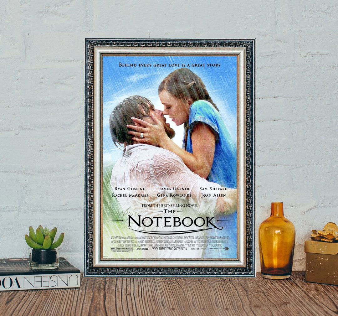 The Notebook Movie Poster, Classic Movie the Notebook Poster, Vintage ...