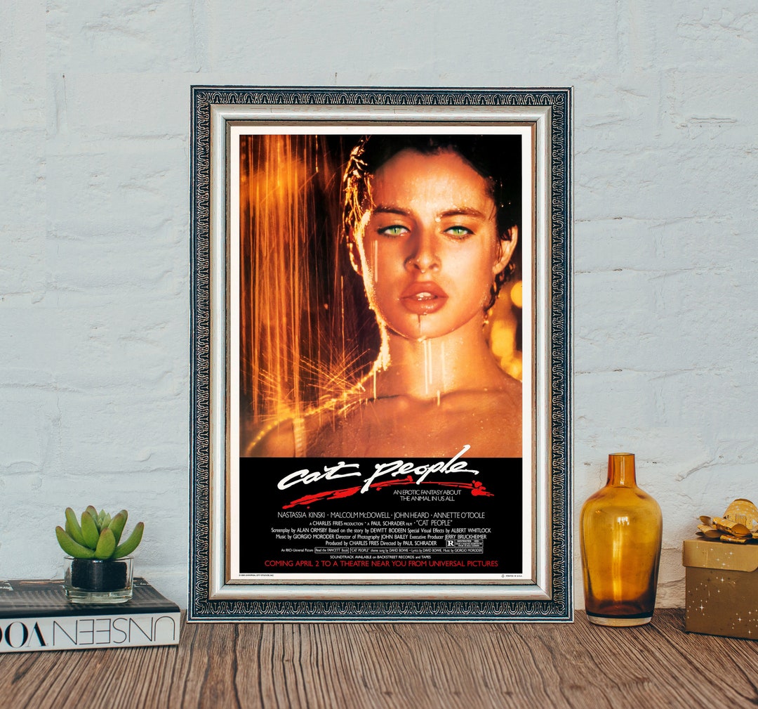 Cat People (1982) Movie Poster, Cat People Classic Vintage Movie Poster ...