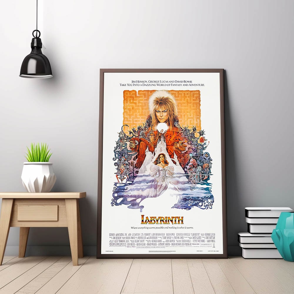 Labyrinth 1986 Movie Poster Classic Movie Labyrinth Poster - Etsy