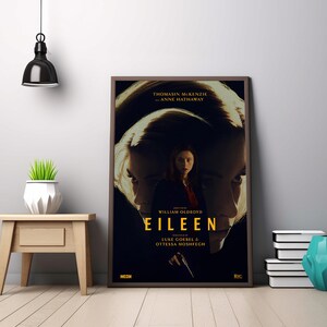 Eileen Movie Poster, Eileen(2023) Classic Movie Poster, Vintage Canvas ...
