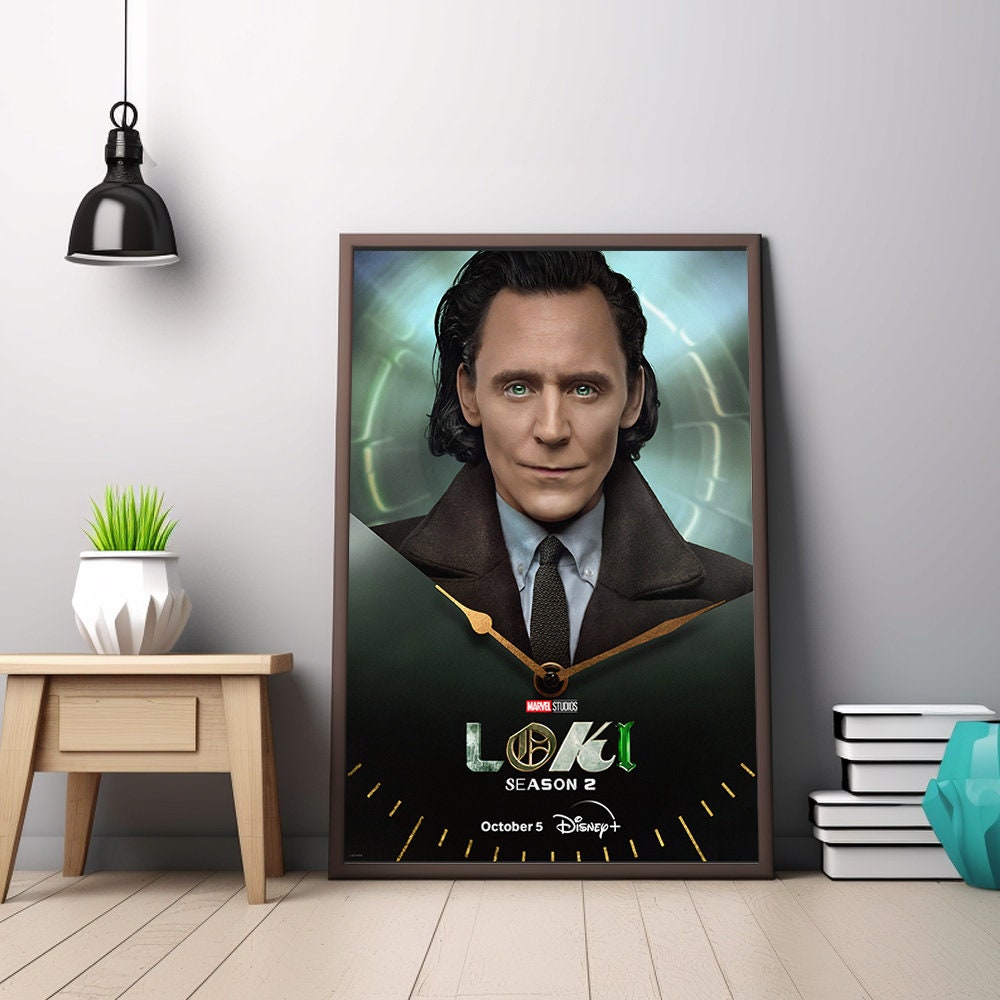 Loki Season 2 Movie Poster Tom Hiddleston Classic Vintage - Etsy