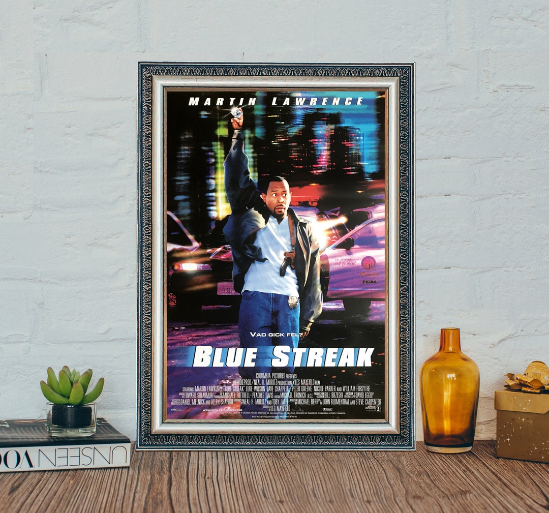 Blue Streak Movie Poster, Blue Streak (1999) Classic Movie Poster ...