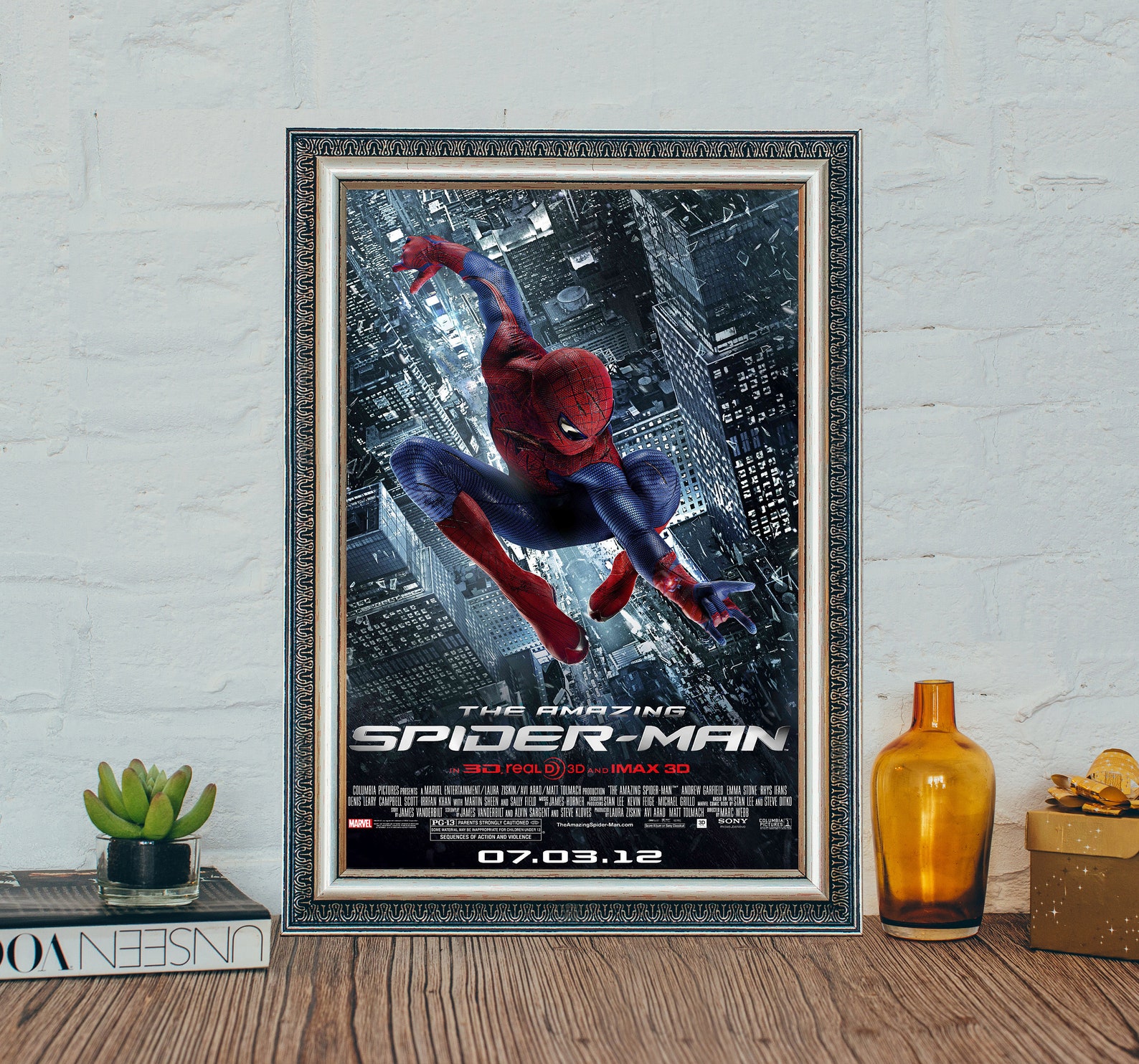 The Amazing Spider-man Movie Poster Spider-man Movie Poster - Etsy
