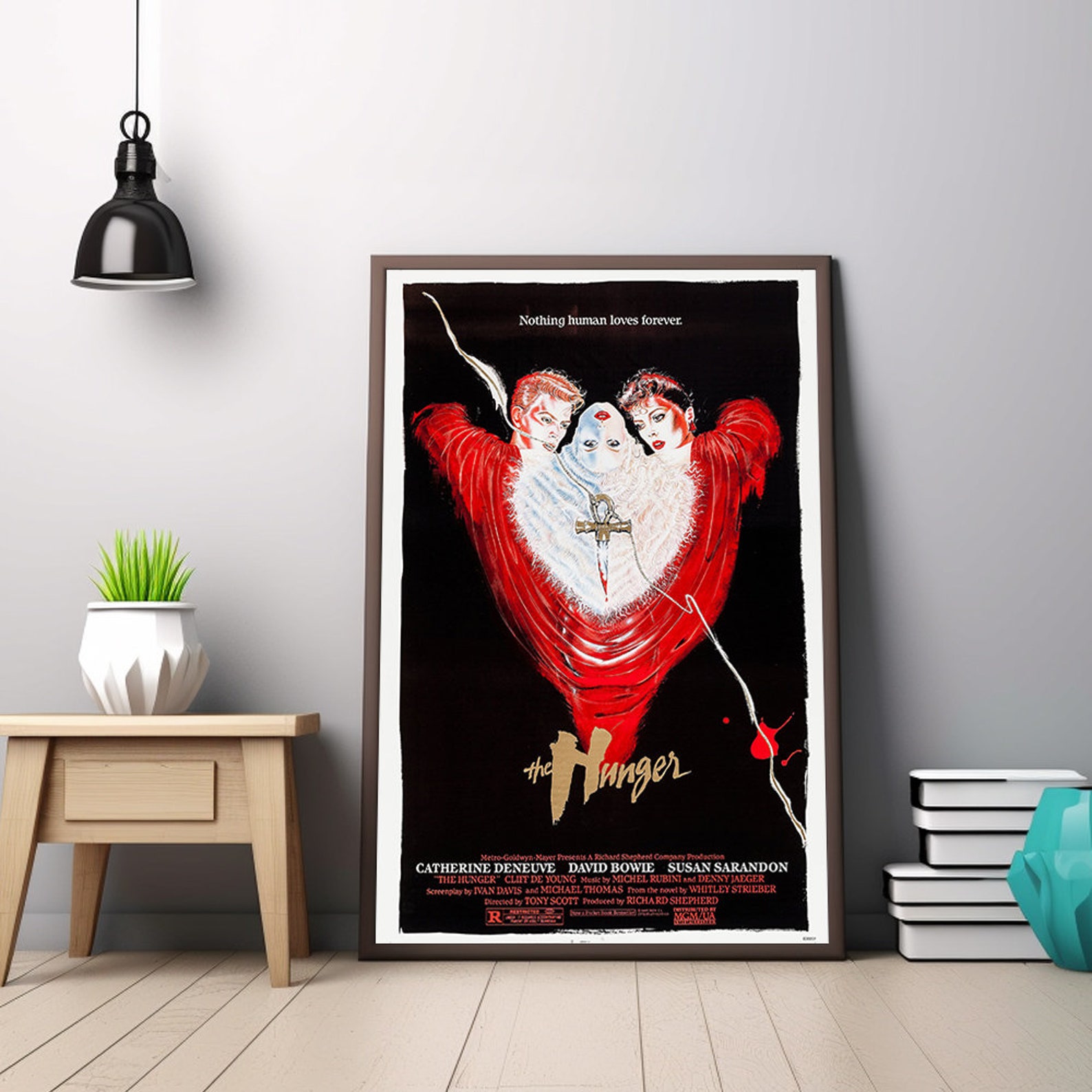 The Hunger Movie Poster the Hunger 1983 Classic Vintage - Etsy