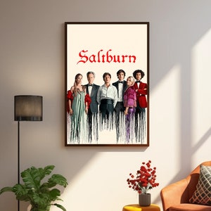 Saltburn (2023) Movie Poster, Classic Vintage Movie Poster, Saltburn ...