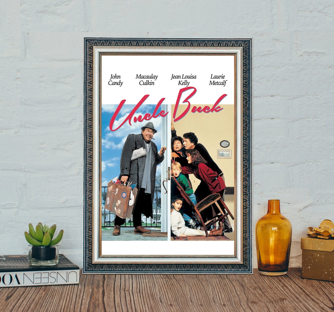 Uncle Buck Movie Poster, Uncle Buck (1989) Classic Vintage Movie Poster ...
