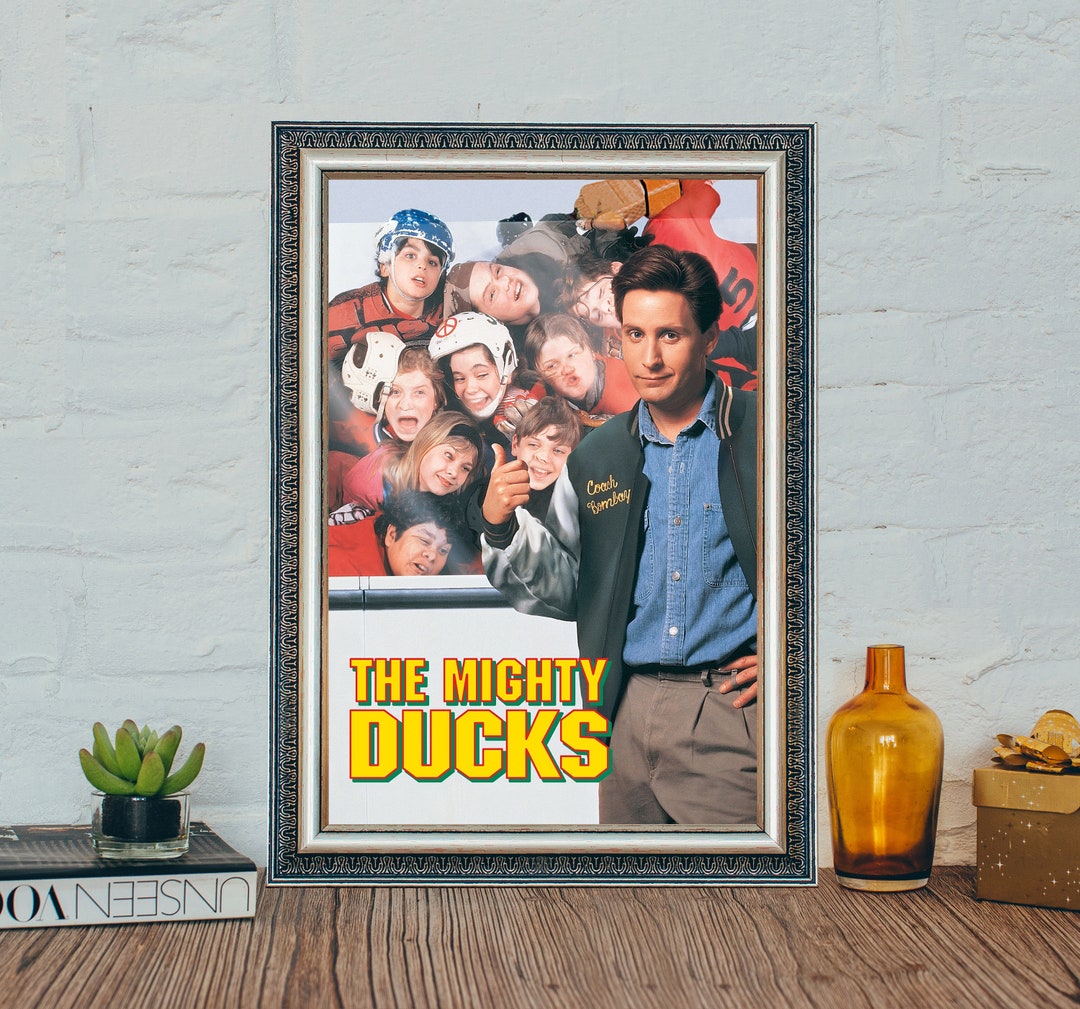 The Mighty Ducks Movie Poster, the Mighty Ducks (1992) Movie Poster ...