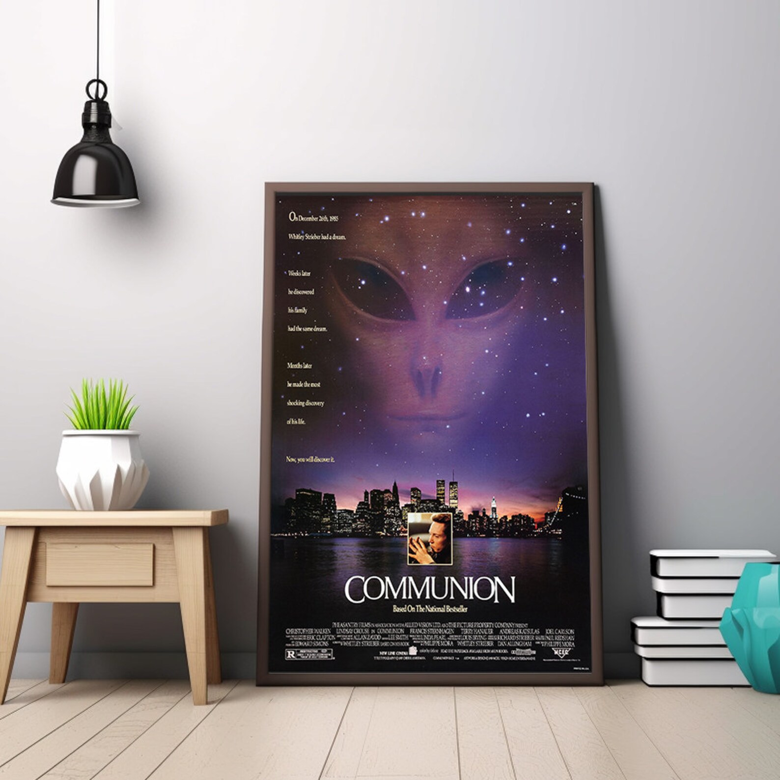 Communion (1989) Movie Poster: Vintage Canvas Cloth Print - Etsy