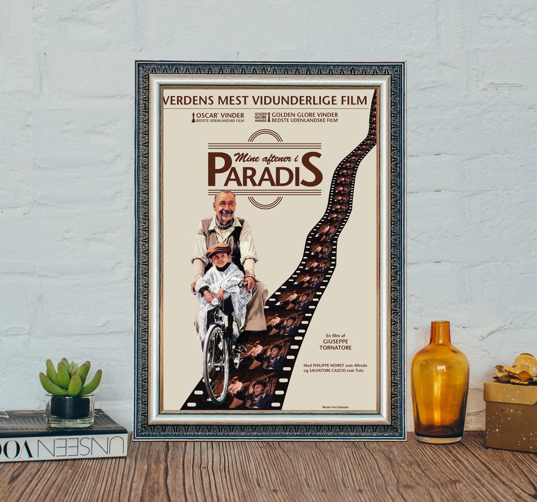 Cinema Paradiso Movie Poster: Classic Film Canvas Art - Etsy Australia