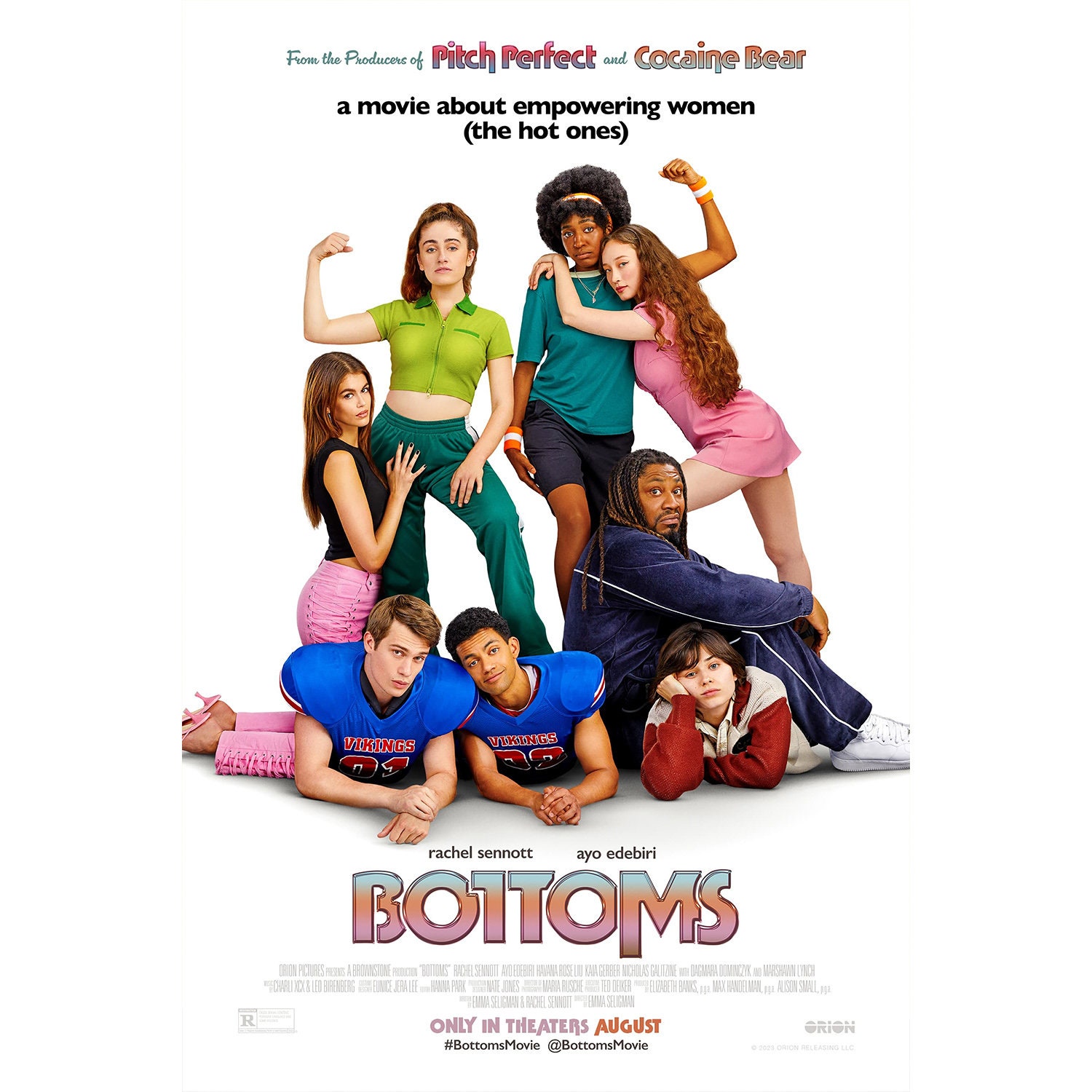 BOTTOMS Movie Poster, Bottoms Classic Vintage Movie Poster, Classic ...