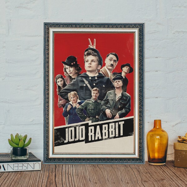 Movie Poster Jojo Rabbit - Etsy